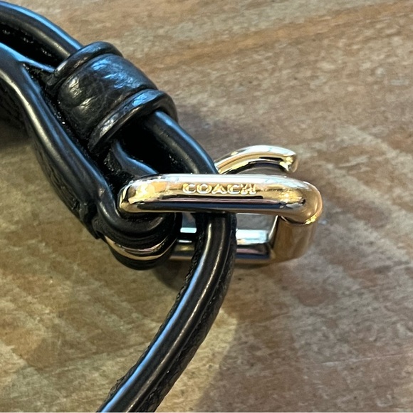 Coach | Bags | Coach Replacement Crossbodyshoulder Strap Black Leather ...